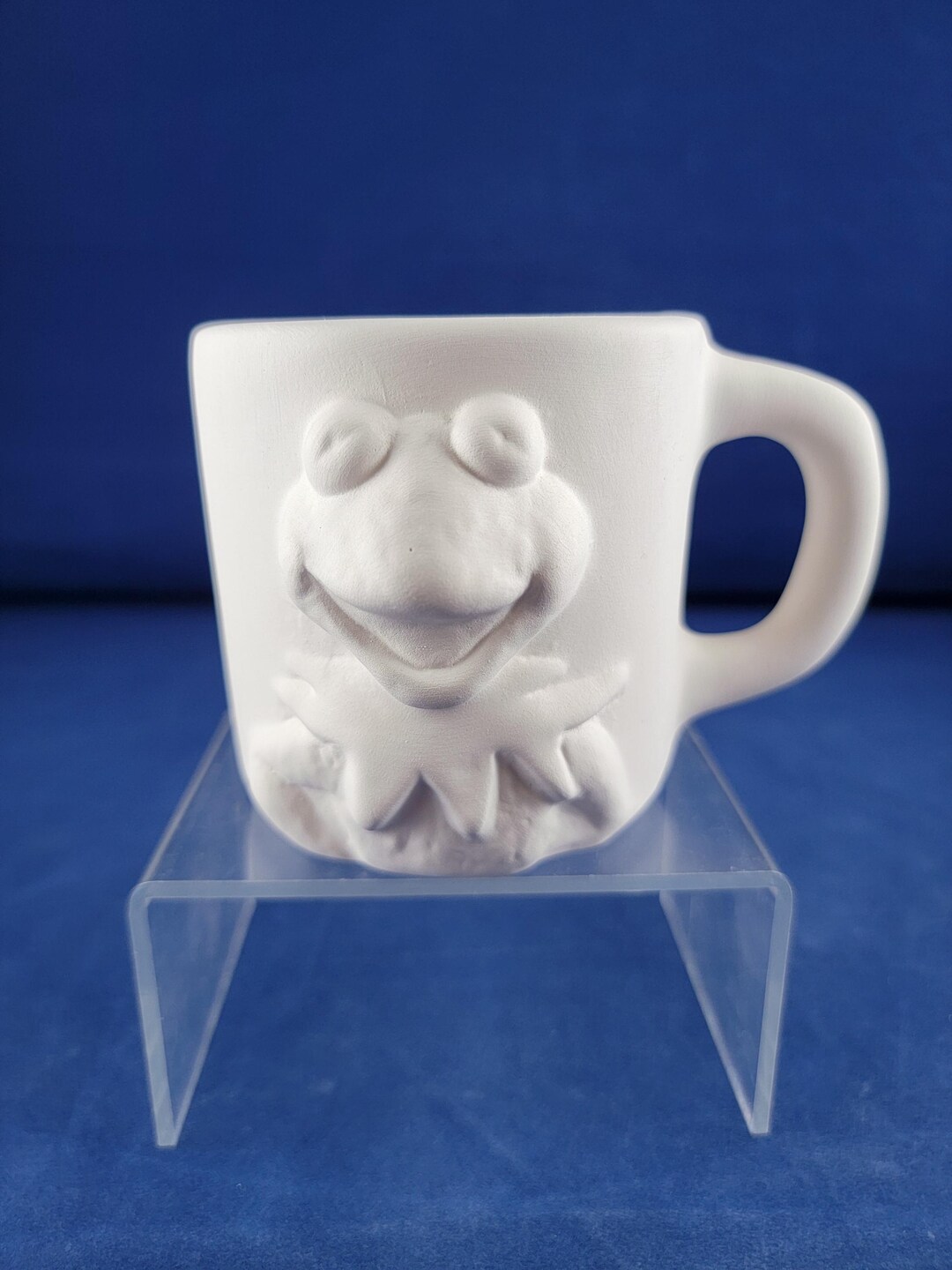 Ceramic Mug, Ceramic Kermit the Frog Mug, Frog Cup, Coffee Cup, Coffee ...