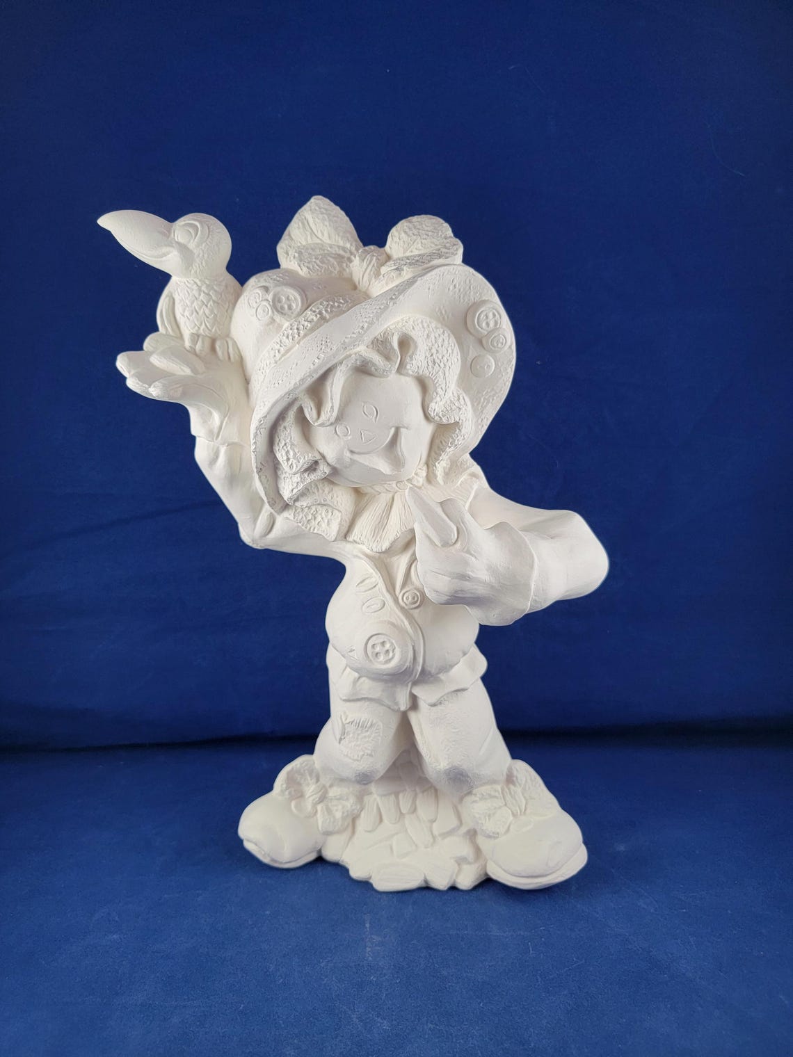 Ceramic Scarecrow, Scarecrow Figurine, Ready to Paint, Fall Decoration ...