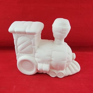 Ceramic Train, Ceramic Softy Train, Ready to Paint Train, Ceramic ...