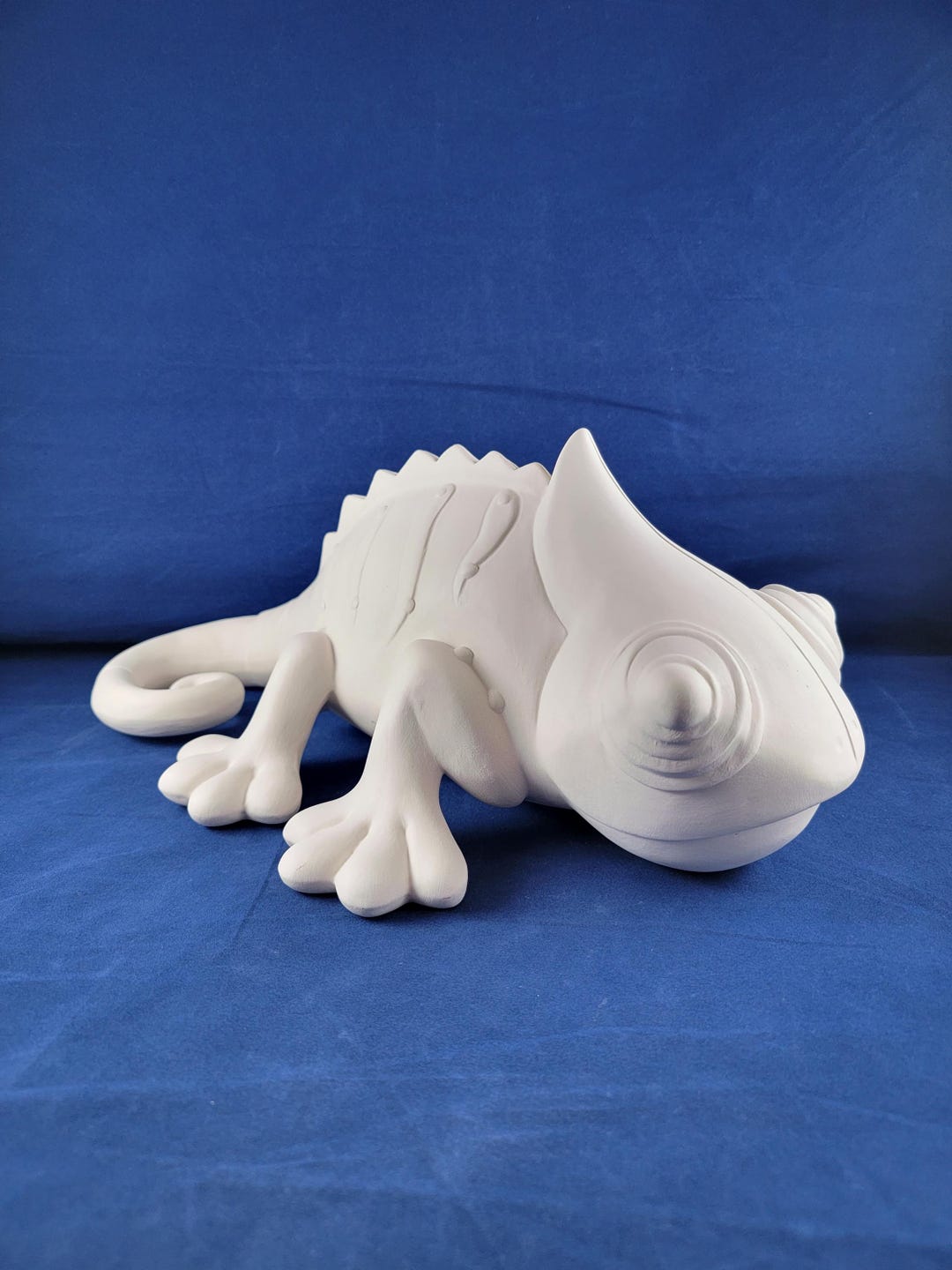 Ceramic Chameleon, Clay Magic Chameleon, Ziggy the Chameleon, Ready to ...