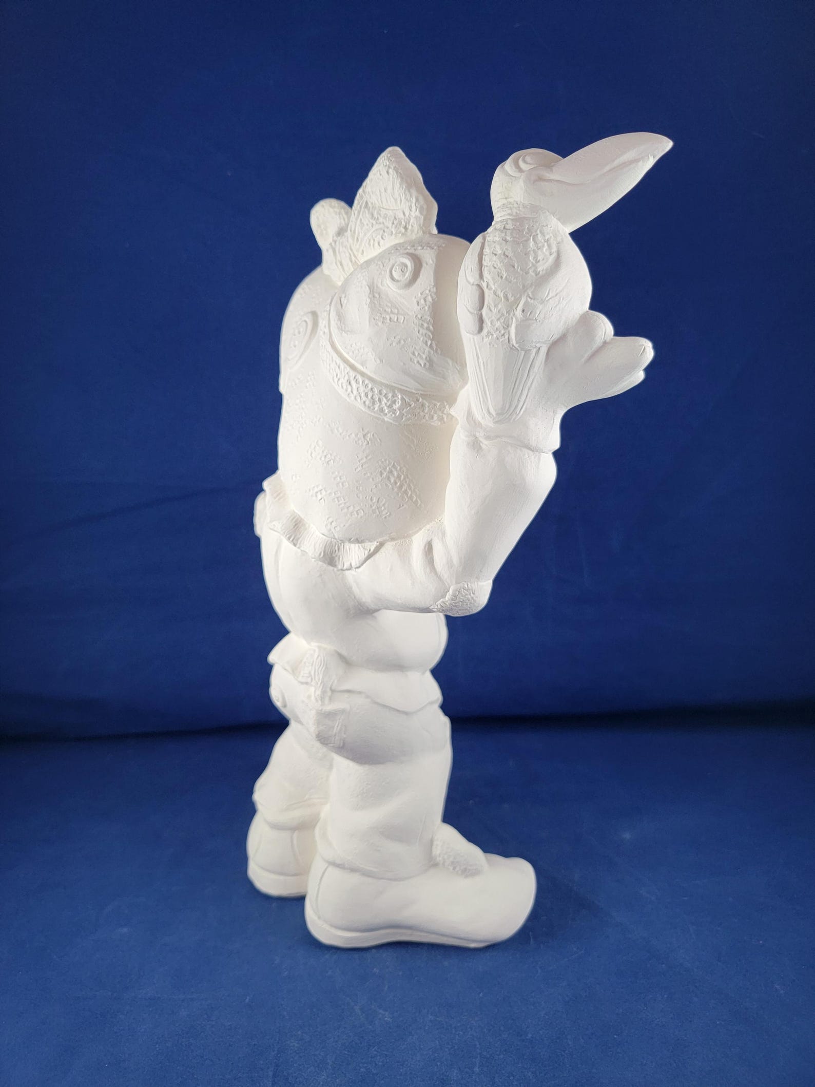 Ceramic Scarecrow, Scarecrow Figurine, Ready to Paint, Fall Decoration ...
