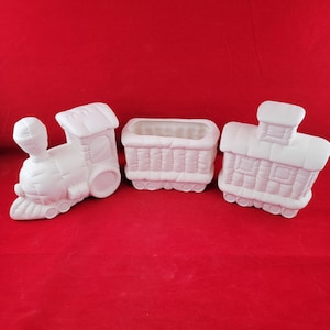 Ceramic Train, Ceramic Softy Train, Ready to Paint Train, Ceramic ...