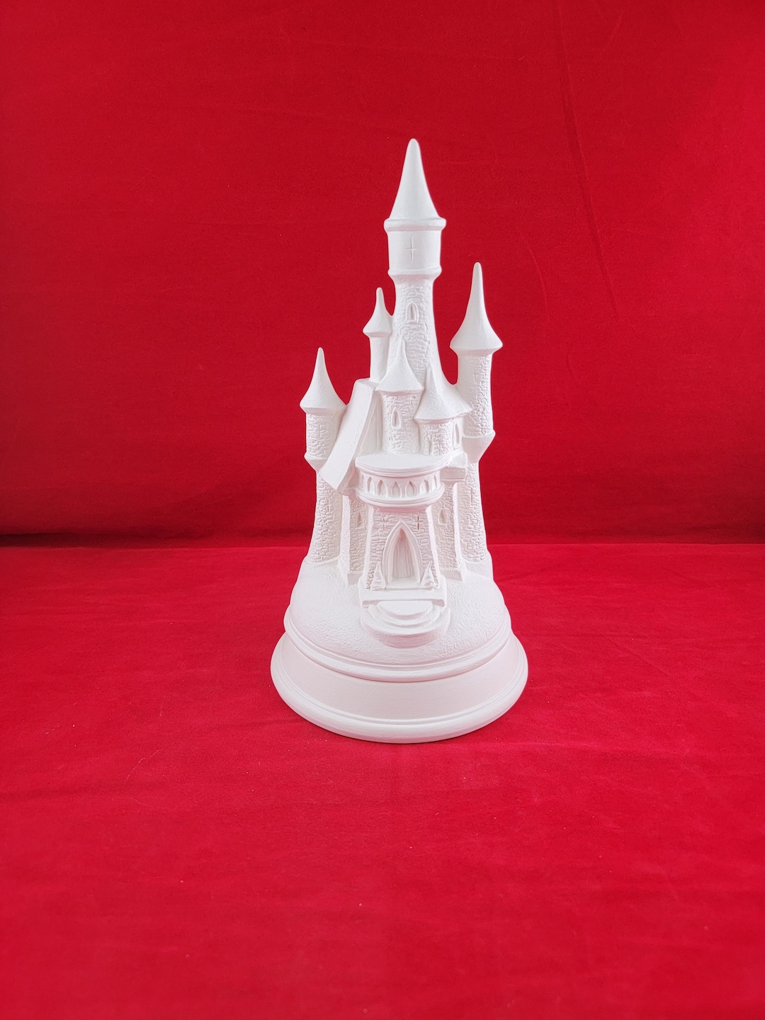 Ceramic Castle, Small Ceramic Castle, Ready to Paint Castle, U Paint ...