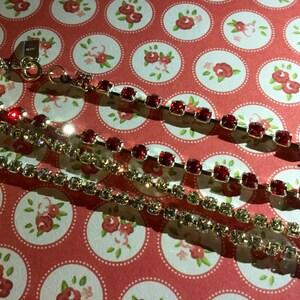 Sparkly Cupcake Crystal Chain Bracelet, Cupcake Chain, Christmas,party ...