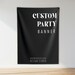 Custom Polyester Fabric Backdrop, Backdrop Sign, Birthday Party Banner ...