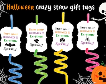 Crazy Straw Printable - Etsy