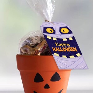 Halloween Favor Tags, Halloween Tags, Ghost Halloween Tags, Boo Tags ...