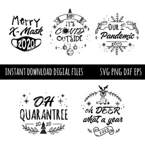 Christmas Ornament Svg, Christmas Cut Svg, Christmas 2020 Svg, Funny ...