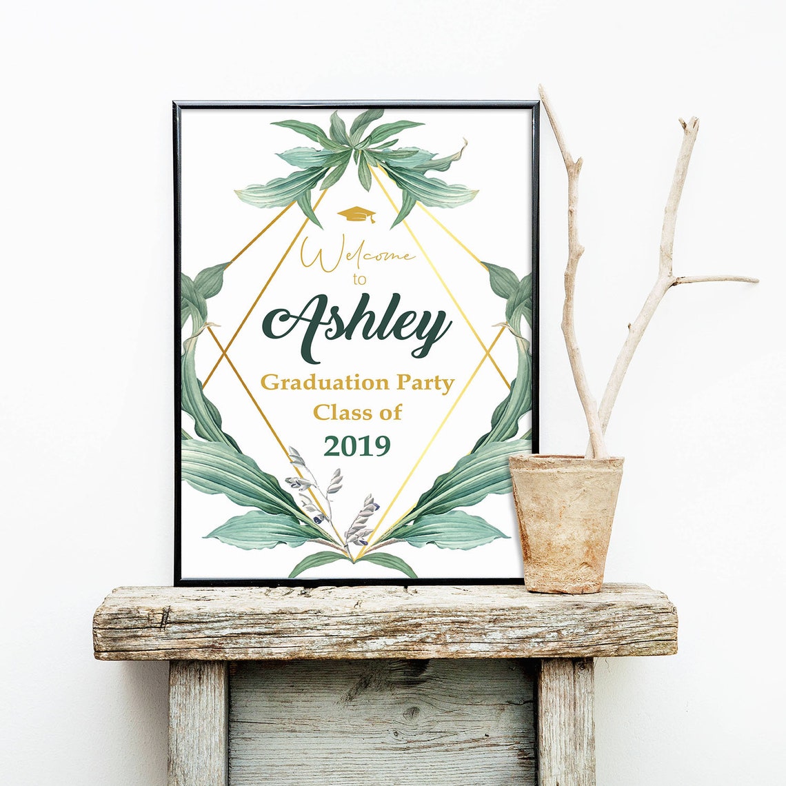 Graduation Welcome Sign Congrats Grad Graduation Party - Etsy