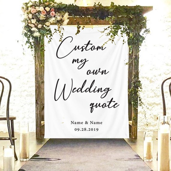 Custom letter writing backdrop custom quote banner custom | Etsy
