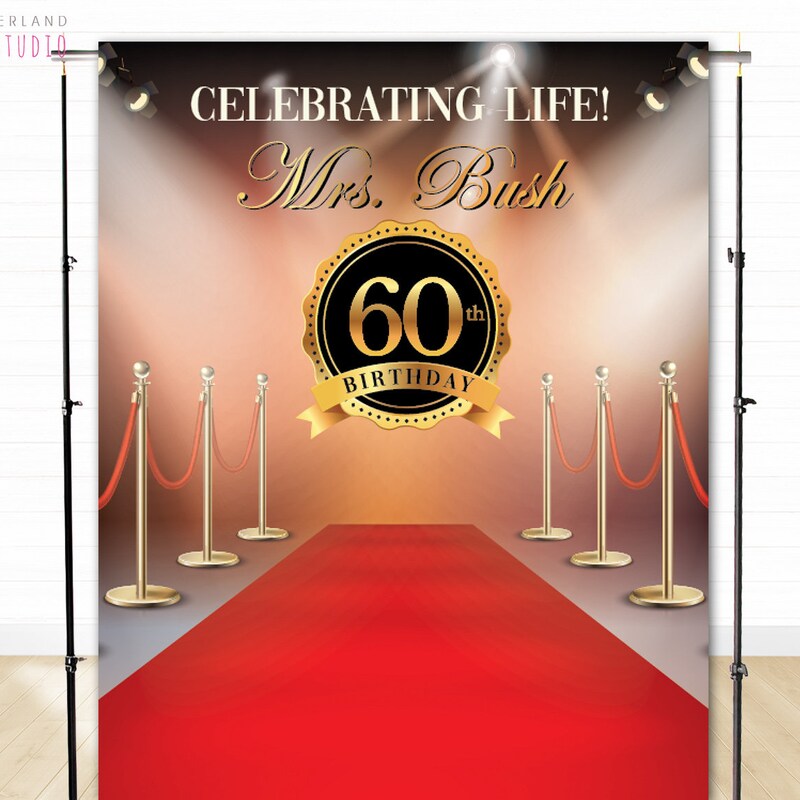 Red Carpet Backdrop - Etsy