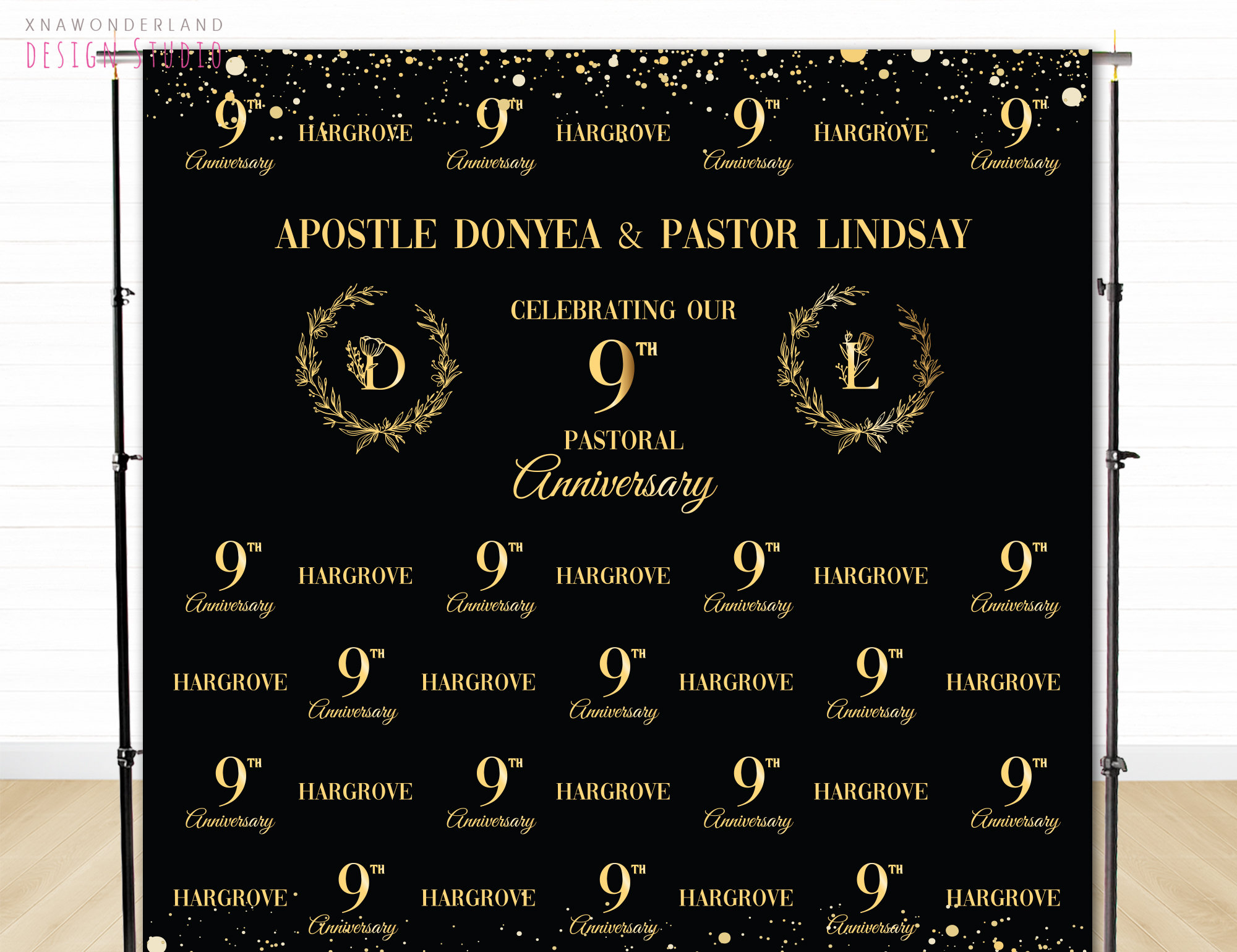 50th Anniversary Photo Backdrop Golden Anniversary Backdrop | Etsy