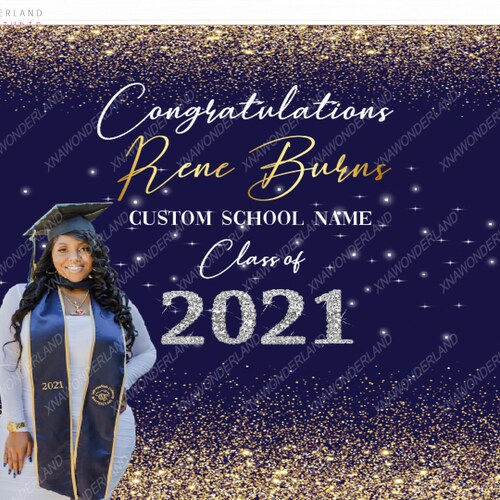 Photo Backdrop Class of 2022 Class of Graduation Backdrop - Etsy