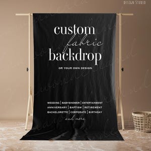 Custom Quote Backdrop, Custom Quote Banner, Custom Wedding Quote ...