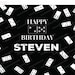 Domino Backdrop, Domino Party Banner, Domino Birthday, Gamble Backdrop ...
