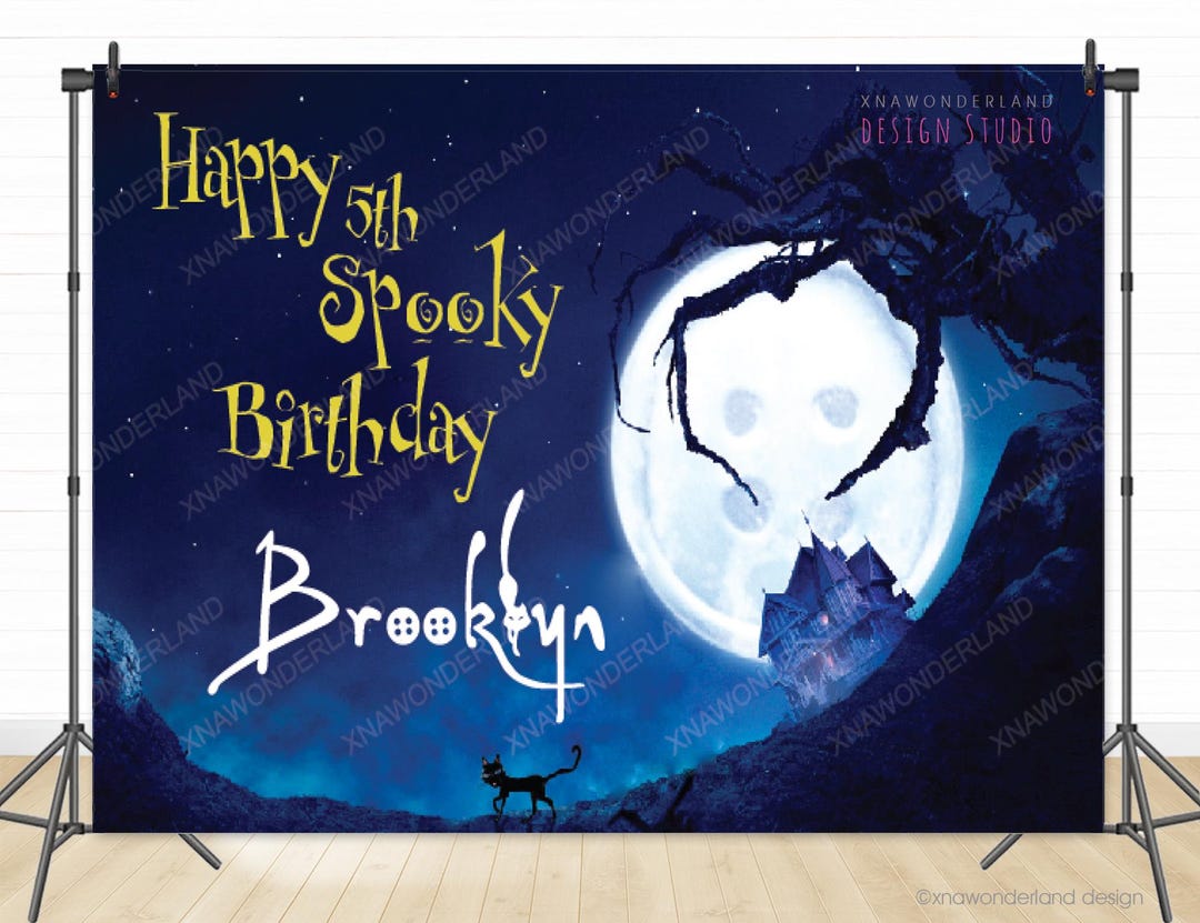 Coraline Birthday Backdrop Banner, Coraline Party Decor, Custom ...