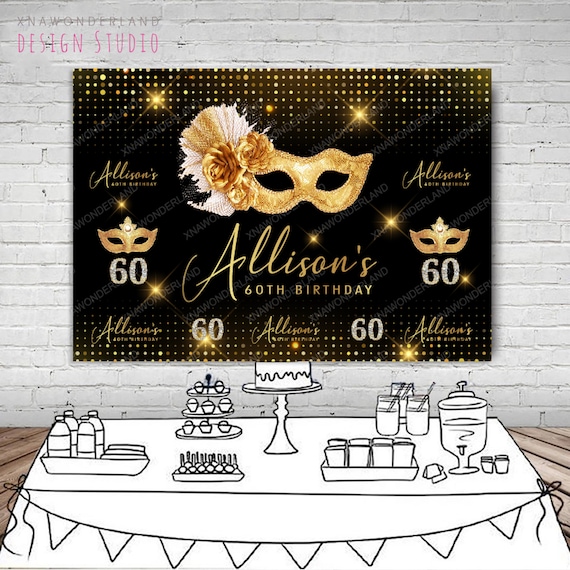 Masquerade Backdrop Ideas