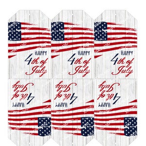 Forth of July PRINTABLE, Fourth of July Gift Tags, July 4th Instant ...