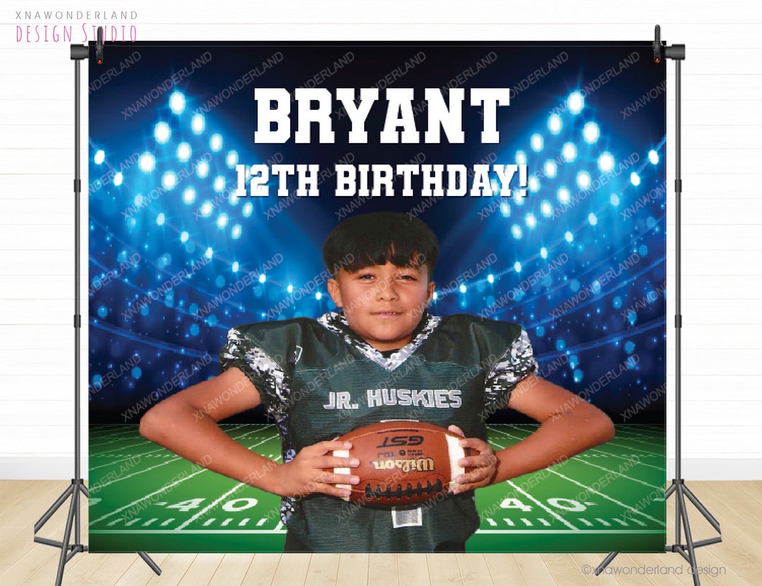 Digital Only, Custom Sport Backdrop, Custom Team Backdrop, Personalized ...