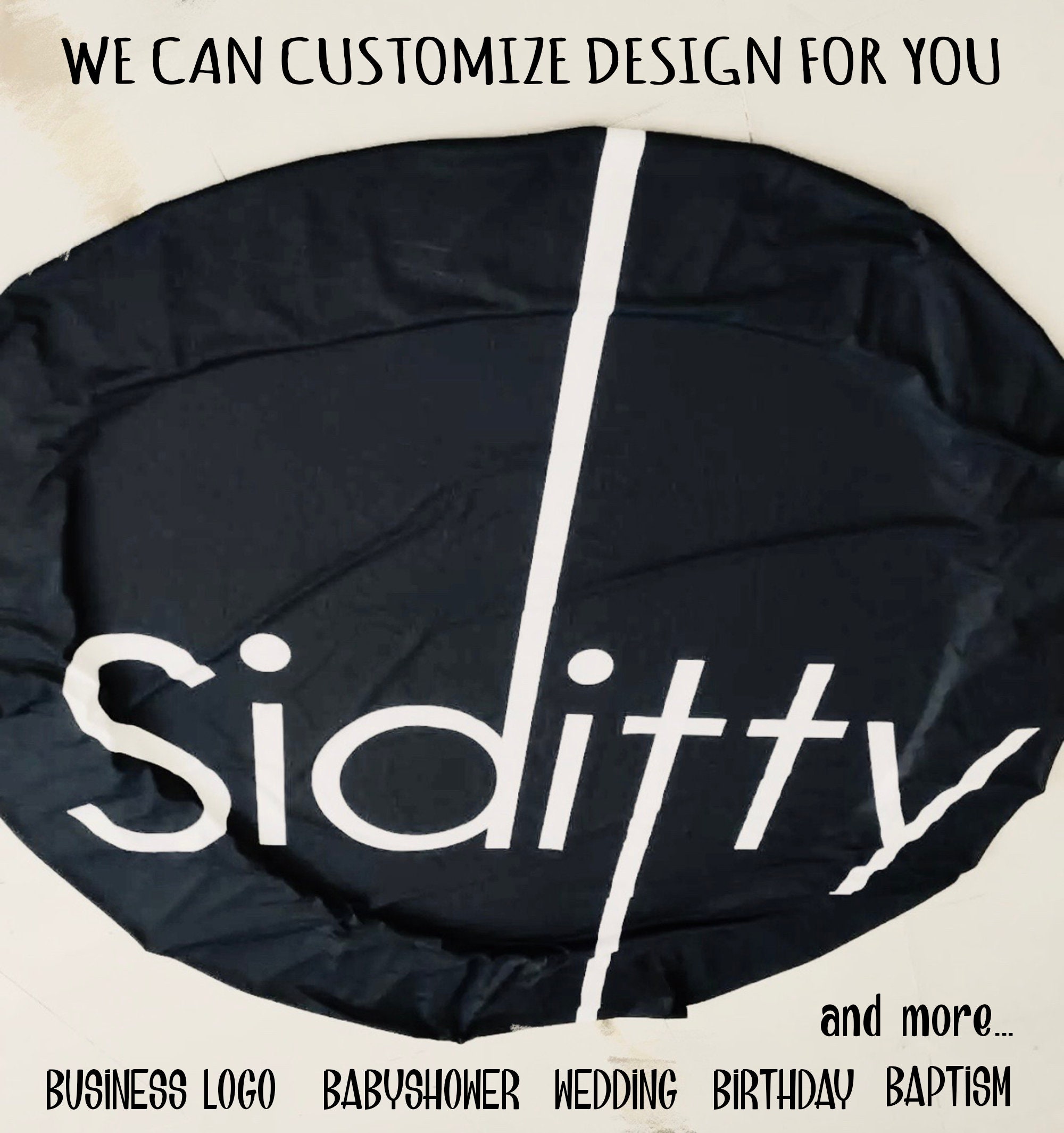 Custom Round Wedding Backdrop Cover, Custom Circle Backdrop, Custom ...