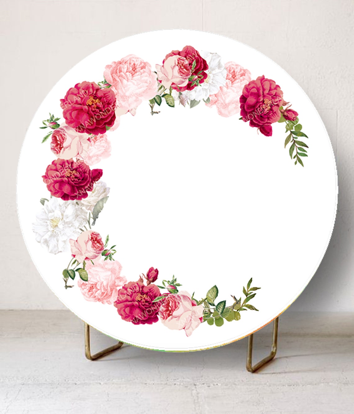 Custom round backdrop custom circle backdrop flower rustic | Etsy Custom round backdrop custom circle backdrop flower rustic | Etsy