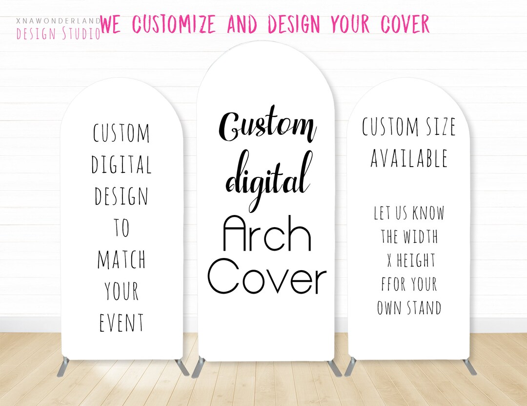 Custom Digital File Arch Backdrop, Custom Backdrop Design, Custom ...