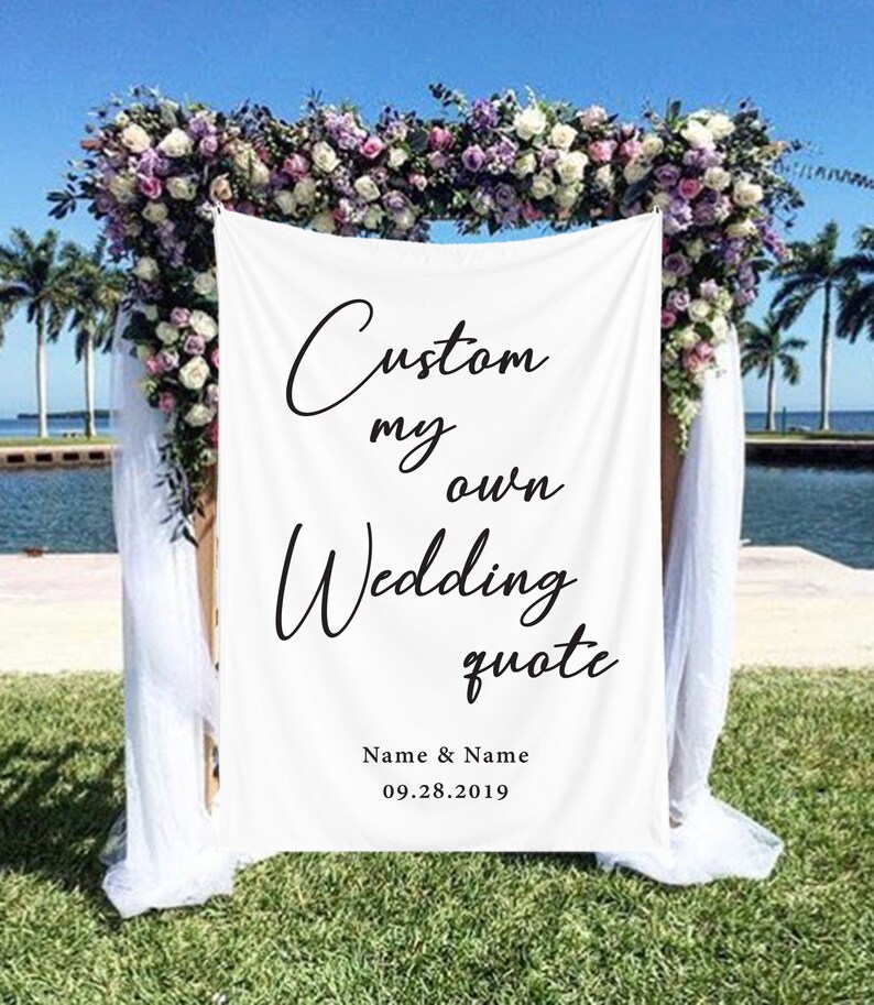 Custom Letter Writing Backdrop Custom Quote Banner Custom - Etsy