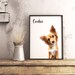 Custom Pet Portrait Printable, Custom Pet Portrait, Pet Art Print, Pet ...
