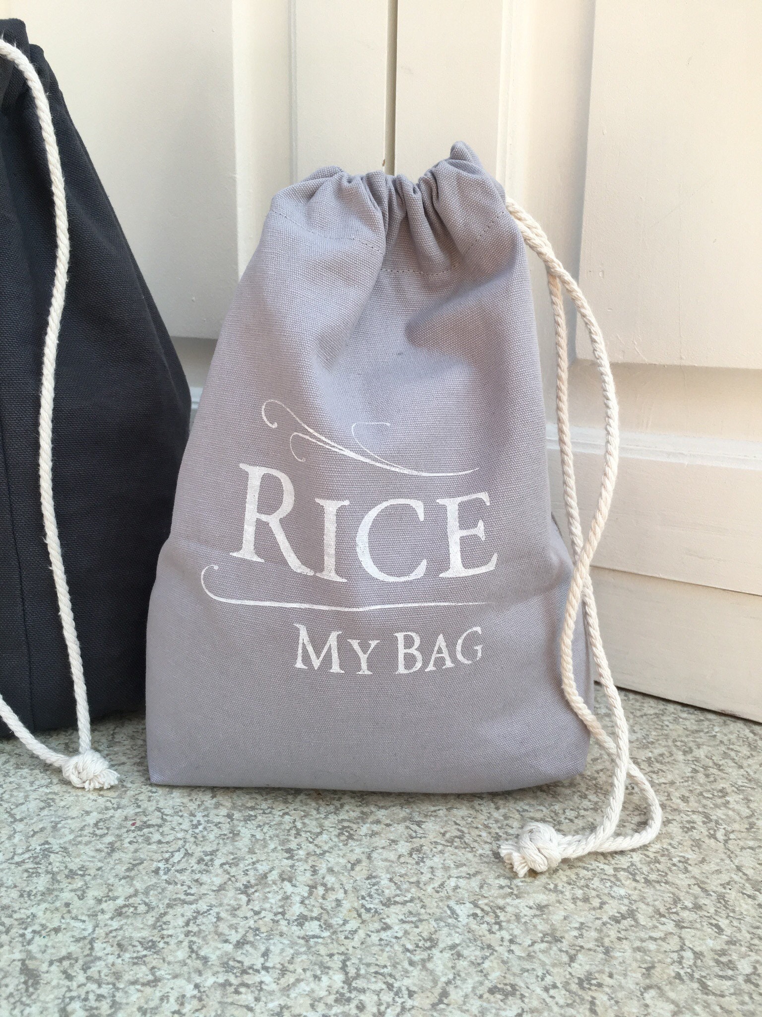 Rice Bag Sustainable Eco Friendly Zero waste Organic Cotton | Etsy