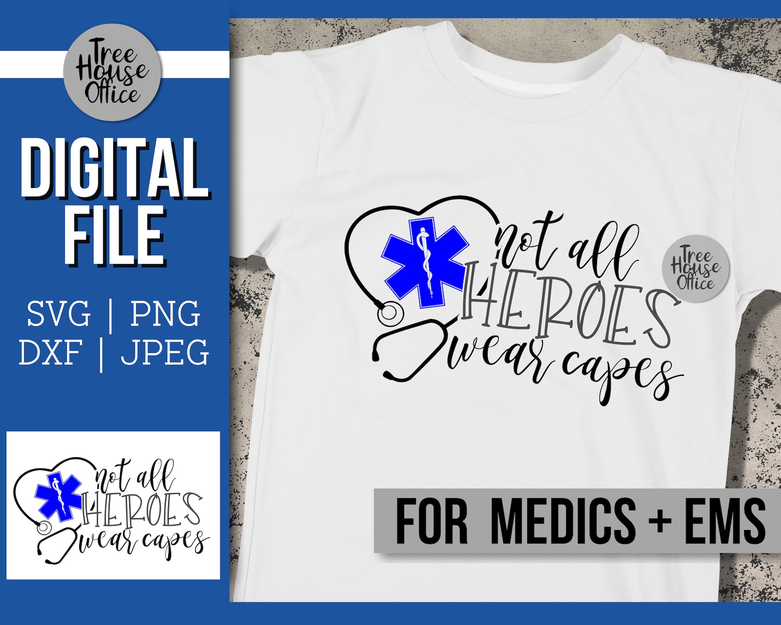 Paramedic SVG, Not All Heroes Wear Capes, Medic Quote SVG, Paramedic ...