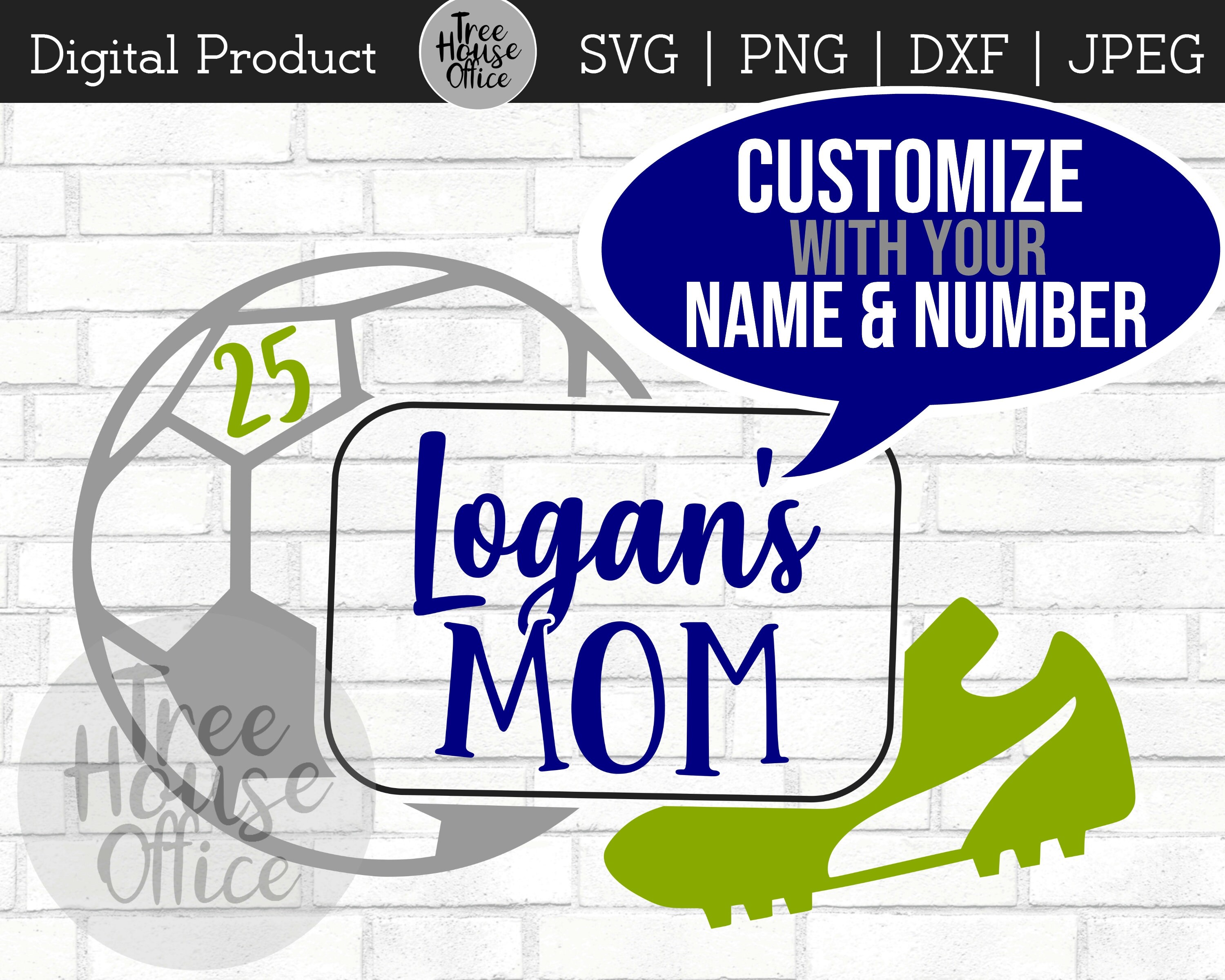 Soccer Mom SVG/DXF/PNG/jpeg Soccer svg Soccer Mom Cut File | Etsy