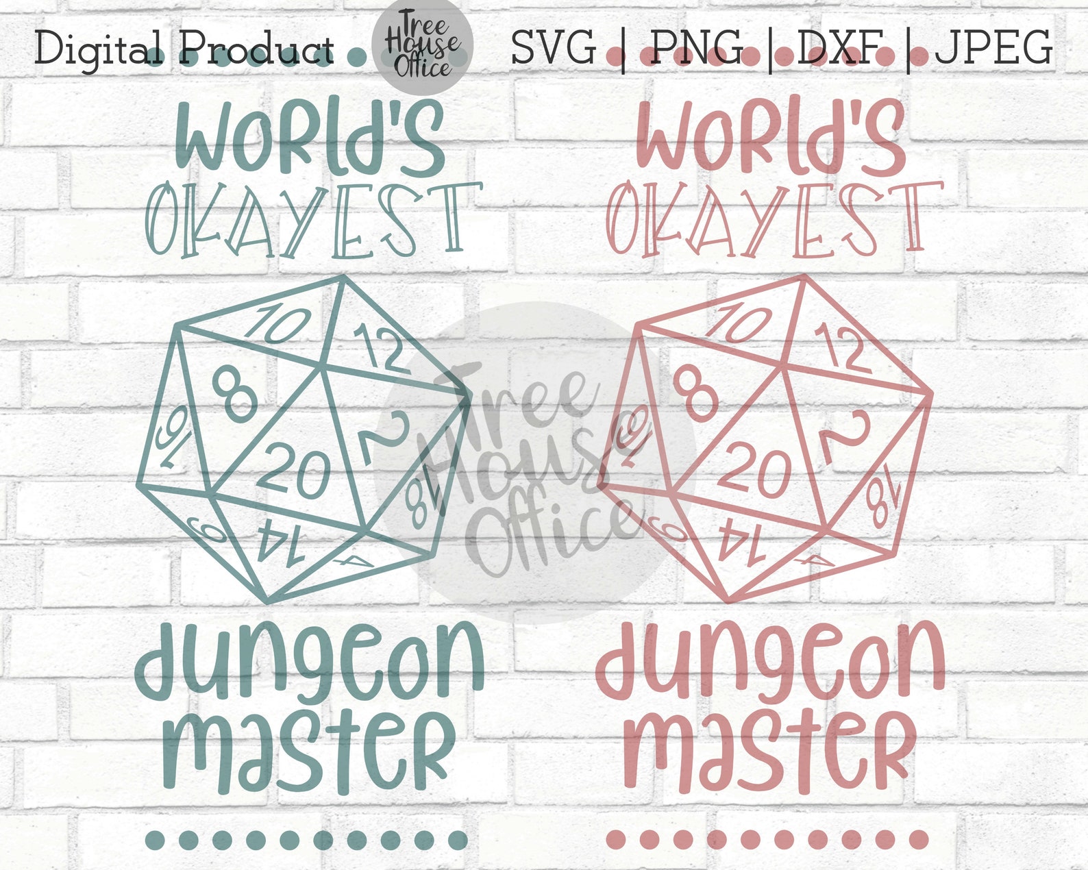Dungeon Master SVG DXF Png Jpeg Dungeons and Dragons Svg - Etsy