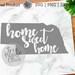 Home Sweet Home Nebraska Svg/dxf/png/jpeg | Nebraska State Decor ...