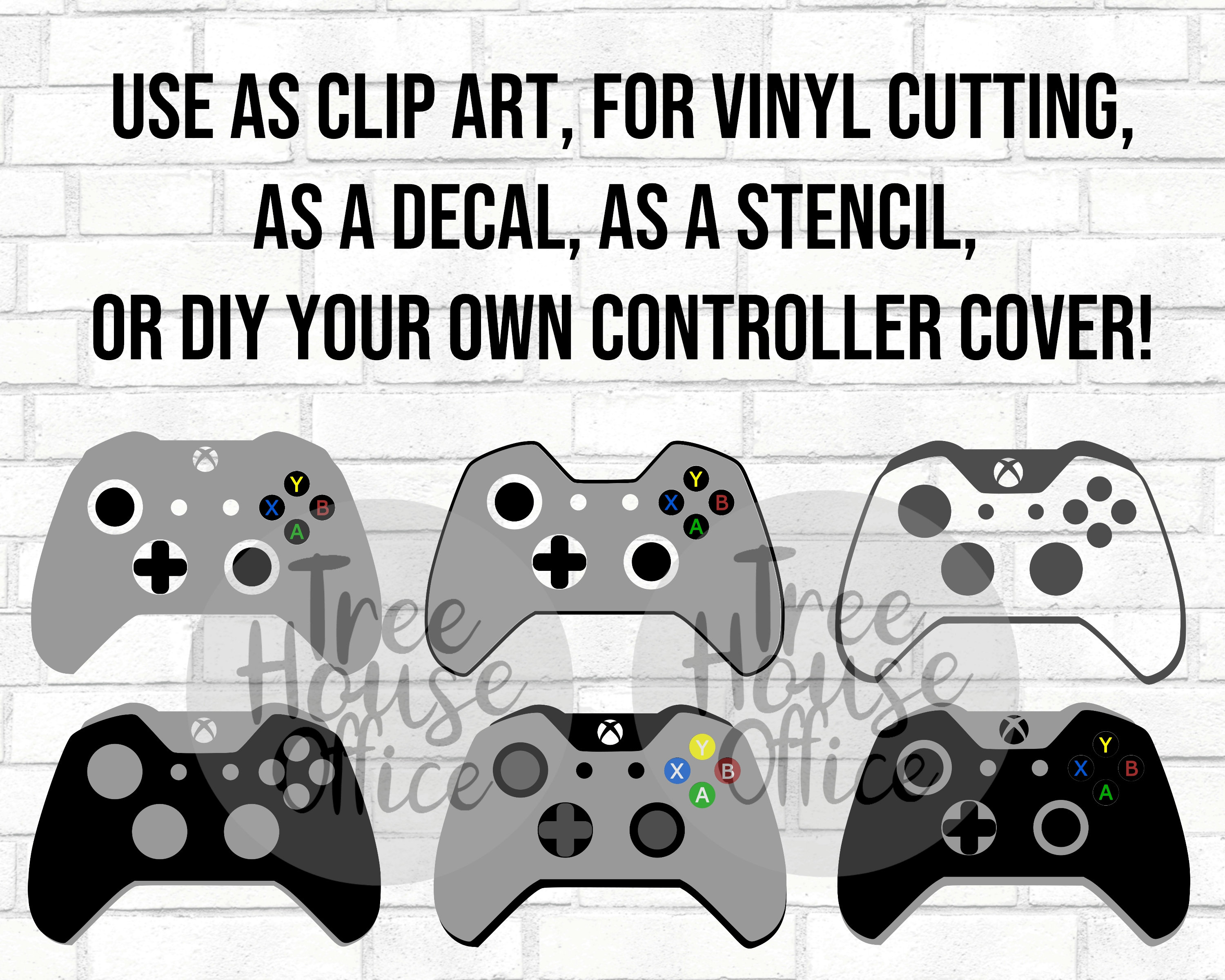 Xbox Controller Svg Crafts By Two