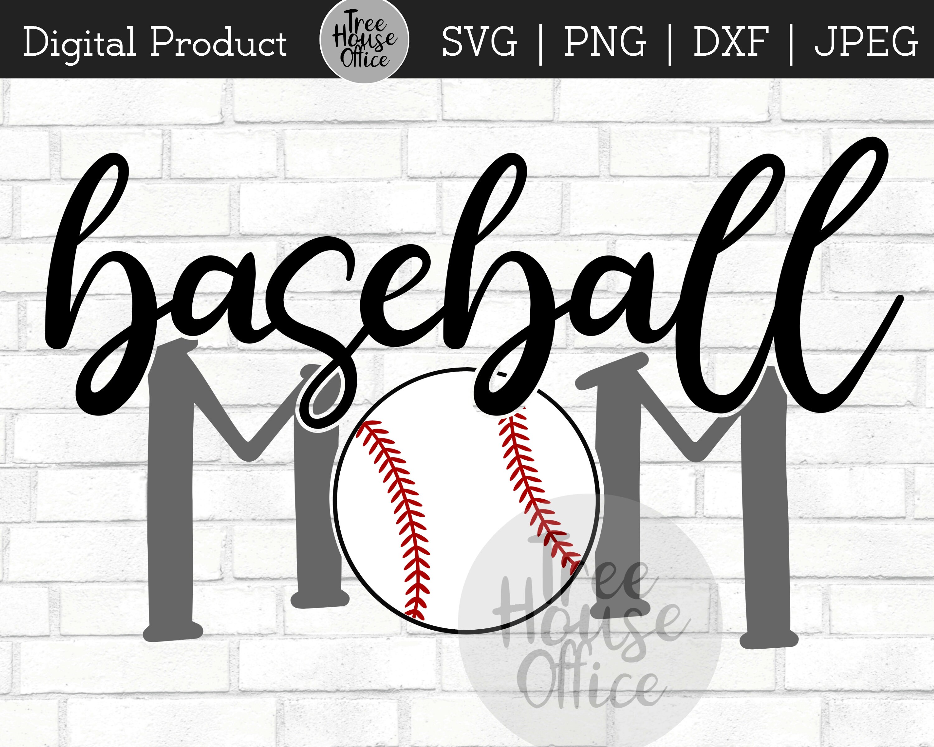 Baseball Mom SVG DXF/PNG/jpeg Baseball Svg Cut File Baseball | Etsy