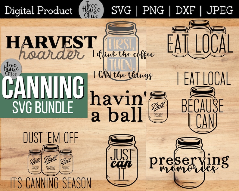 Canning SVG Bundle Grab Your Balls It's Canning Season - Etsy Canada