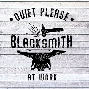 Blacksmith Svg/dxf/png/jpeg | Metal Working Dxf | Forged Iron Svg ...