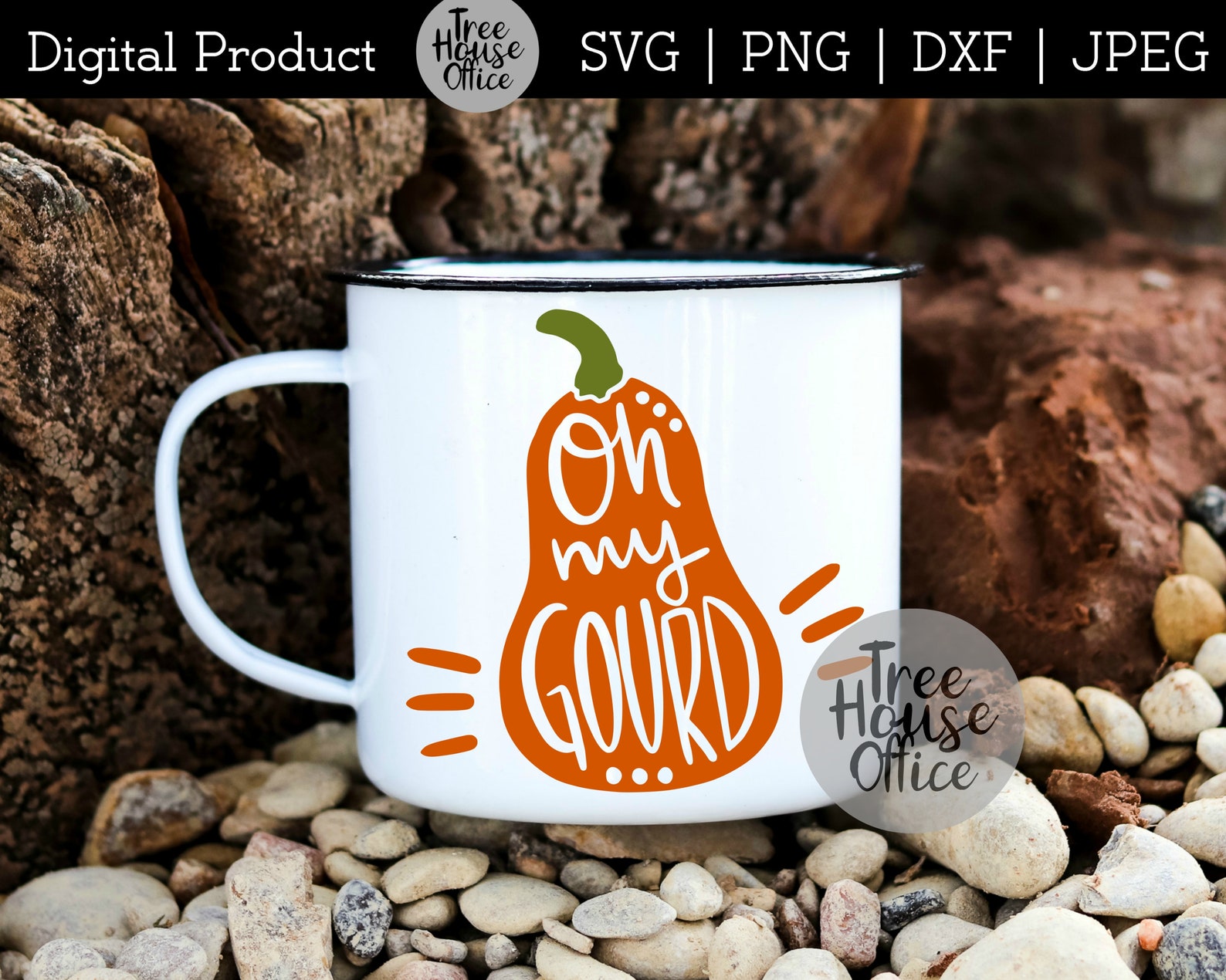 Oh My Gourd SVG/DXF/PNG/jpeg Funny Fall Thanksgiving Autumn | Etsy