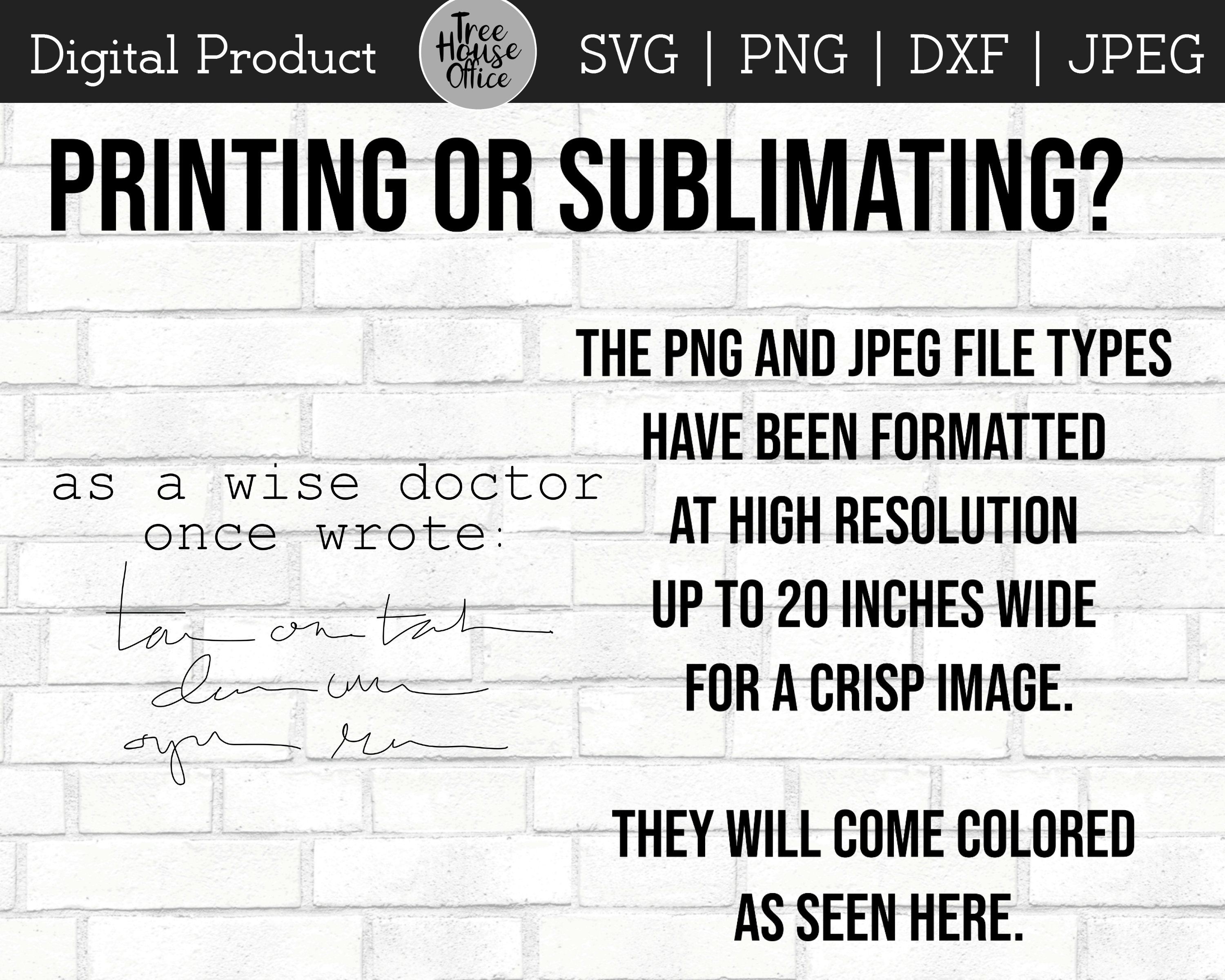 Lustiger Arzt SVG/DXF/png/jpeg, Wise Doctor Wrote, Doctor Writing Quote ...