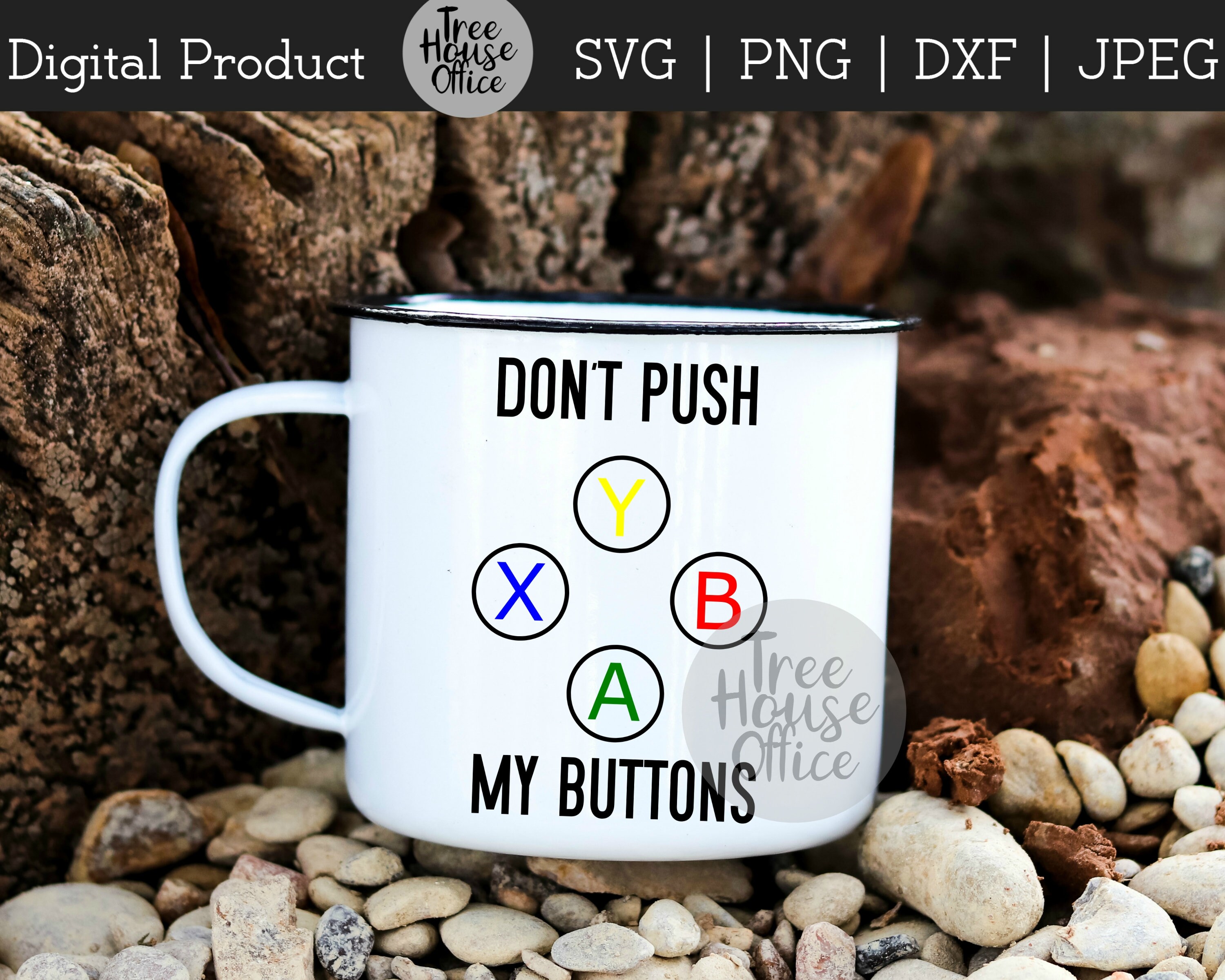 Don't Push My Buttons SVG/DXF/PNG/jpeg Funny Nerd Gamer | Etsy