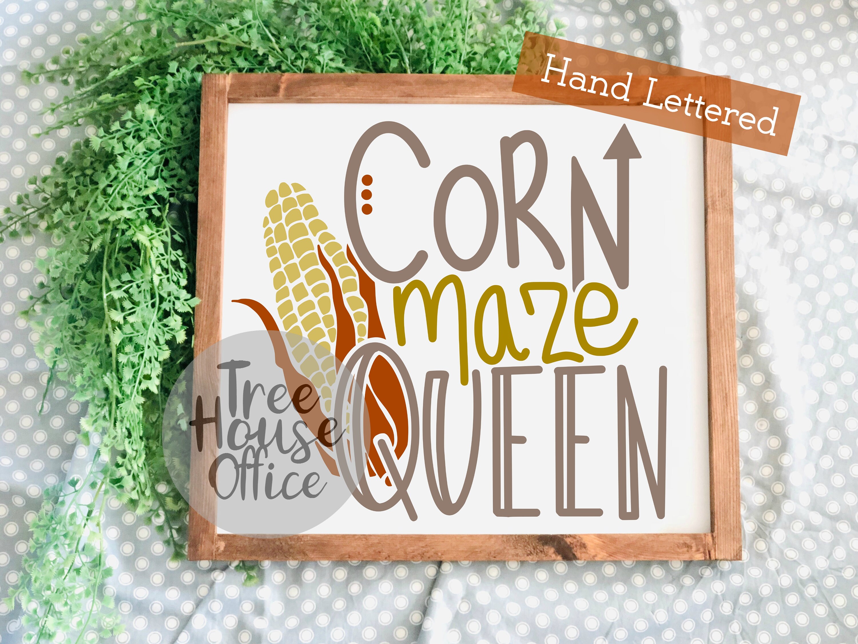 Corn Maze Queen SVG DXF PNG jpeg Harvest Festival Fall | Etsy