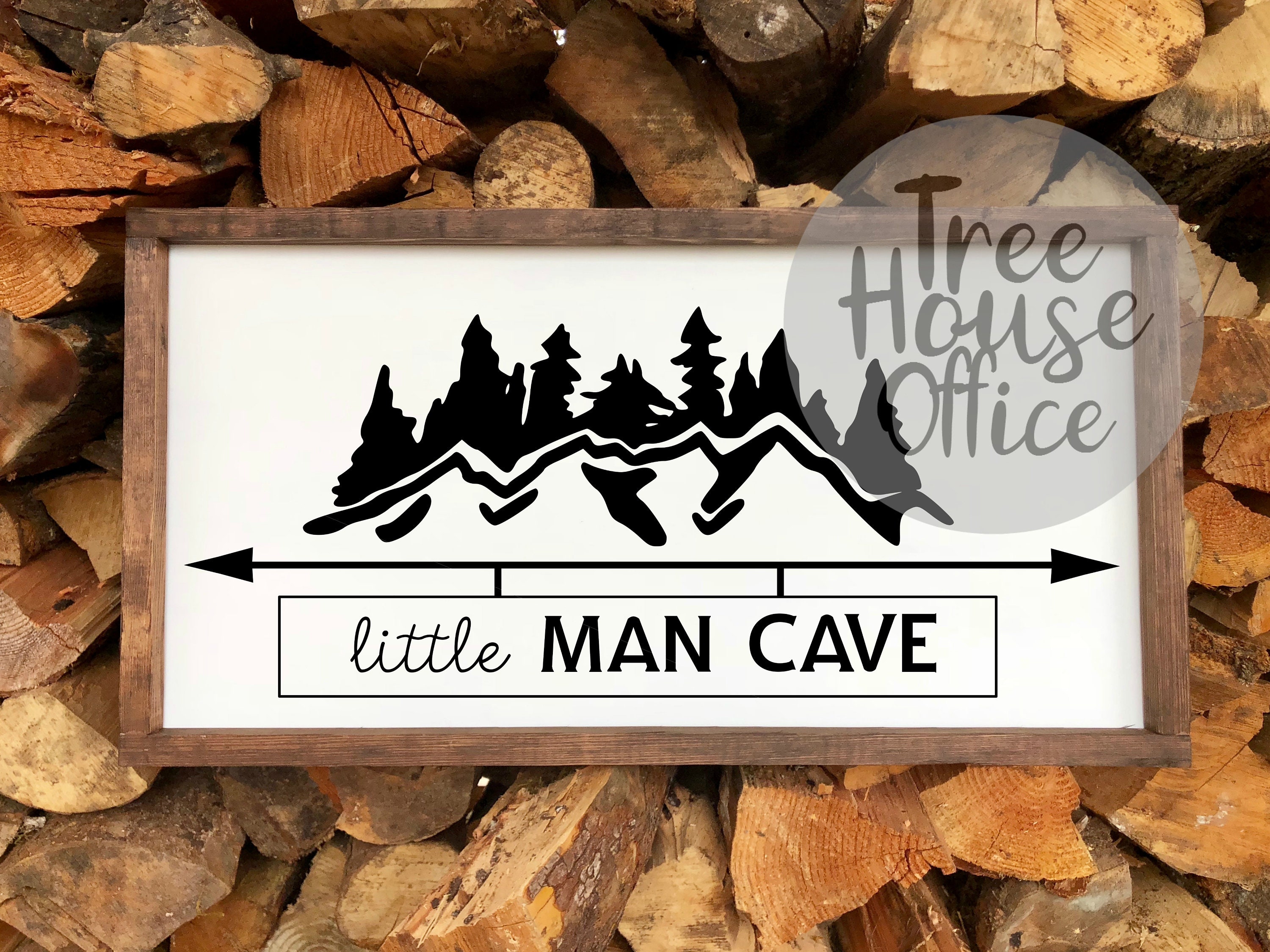 Little Man Cave Svg/dxf/png/jpeg| Woodland Nursery Decor | Little Man ...
