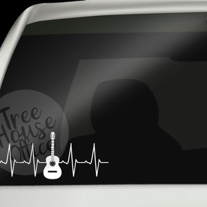Guitar Heartbeat Svg/dxf/png/jpeg | Guitar Svg | Musician Cut File ...