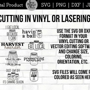 Canning SVG Bundle, Grab Your Balls It's Canning Season Svg, Funny Food ...