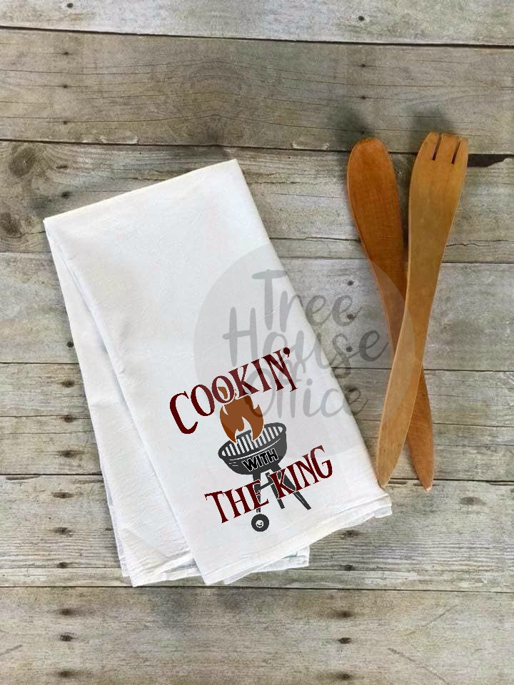 Cookin' With the King SVG Dxf/png/jpeg Grillin' Svg | Etsy