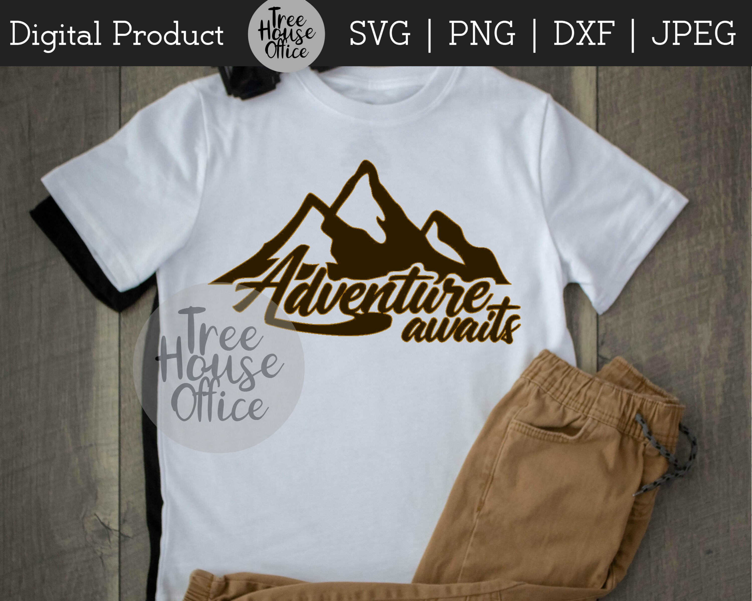 Adventure Awaits SVG/DXF/png/jpeg Outdoor Adventure Cut File | Etsy