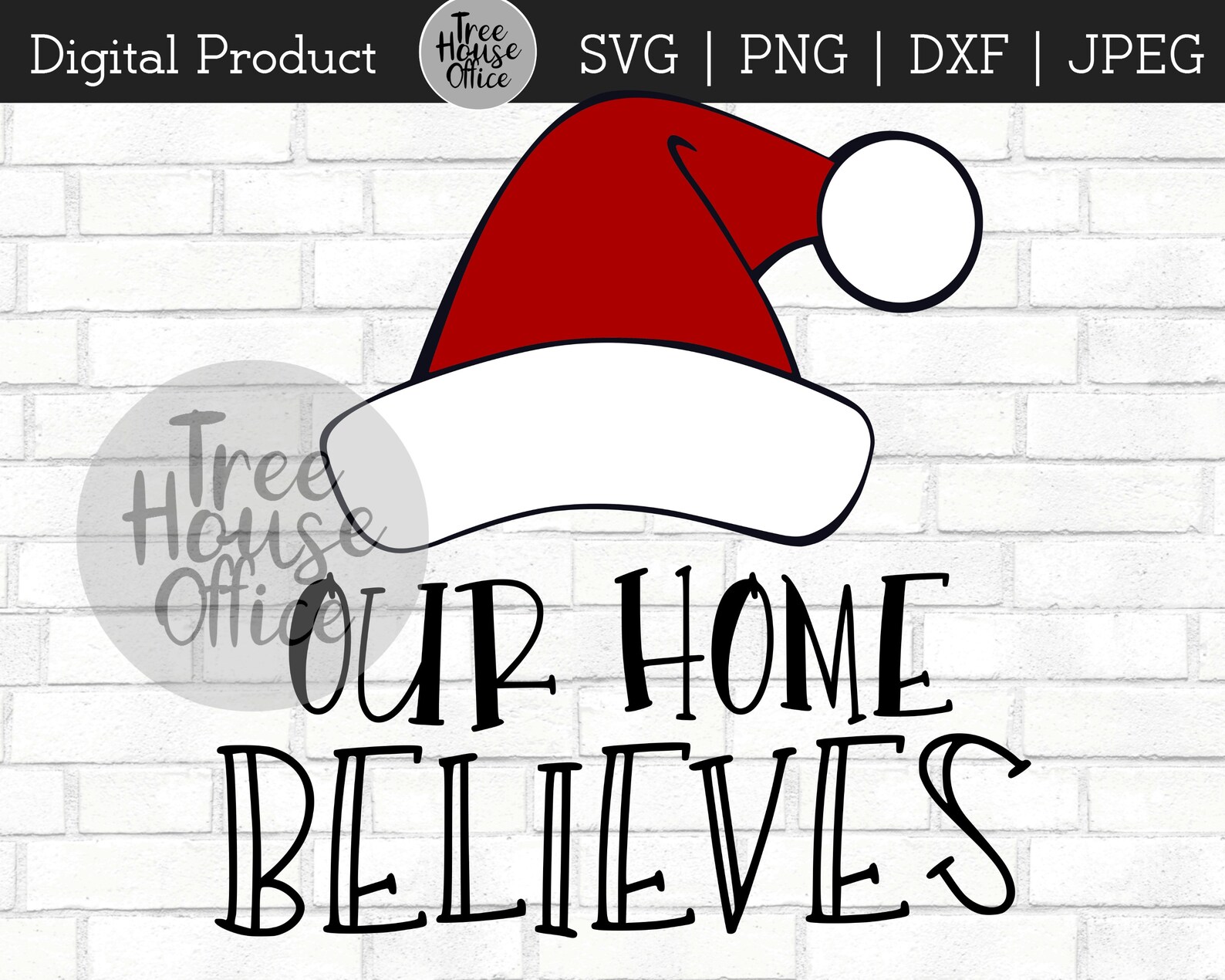 Our Home Believes SVG DXF PNG Jpeg This Home Believes in | Etsy
