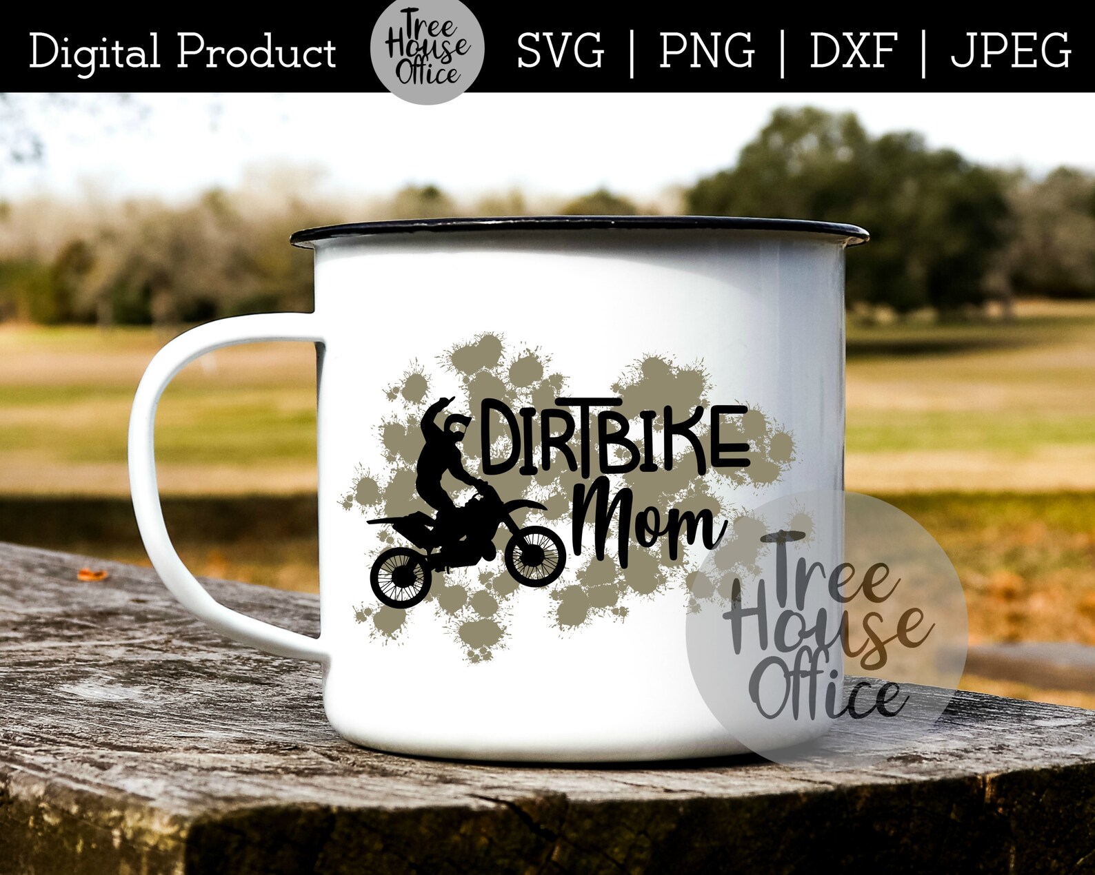 Dirtbike Mom SVG DXF PNG Jpeg, Dirtbike Clip Art, Motorcycle Clipart ...