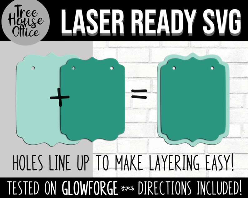 Layered Flag Shapes Banner Glowforge Laser SVG, Garland Banners Cut ...