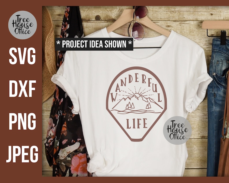 Wander Quote SVG Cut File Wanderlust Wanderful Life Svg - Etsy